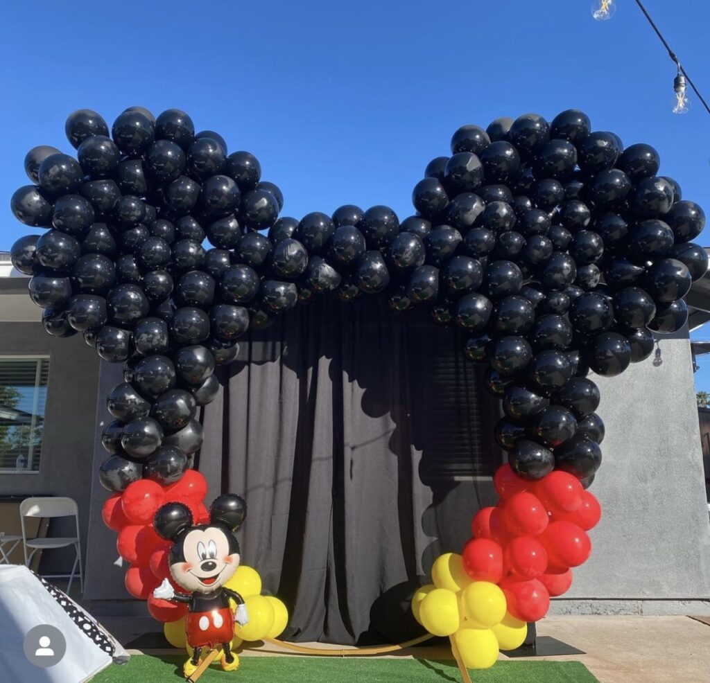 Mickey Mouse Arch Balloons - Carol Flowers