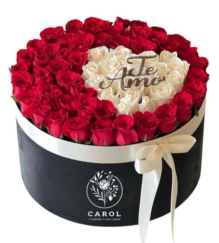 XL Luxury Rose Box - Carol Flowers